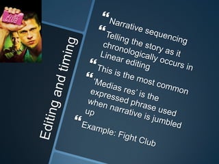 Principles of editing (sarah) | PPT