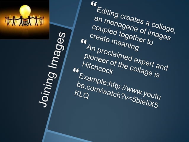Principles of editing (sarah) | PPT
