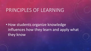 Principles of Education and Principles of Effective Teaching and ...