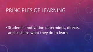 Principles of Education and Principles of Effective Teaching and ...