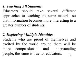 Principles of Education, Special Education, Inclusive Education | PPT