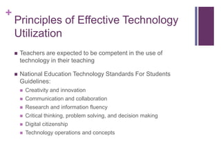 Principles of Effective Teaching | PPTX