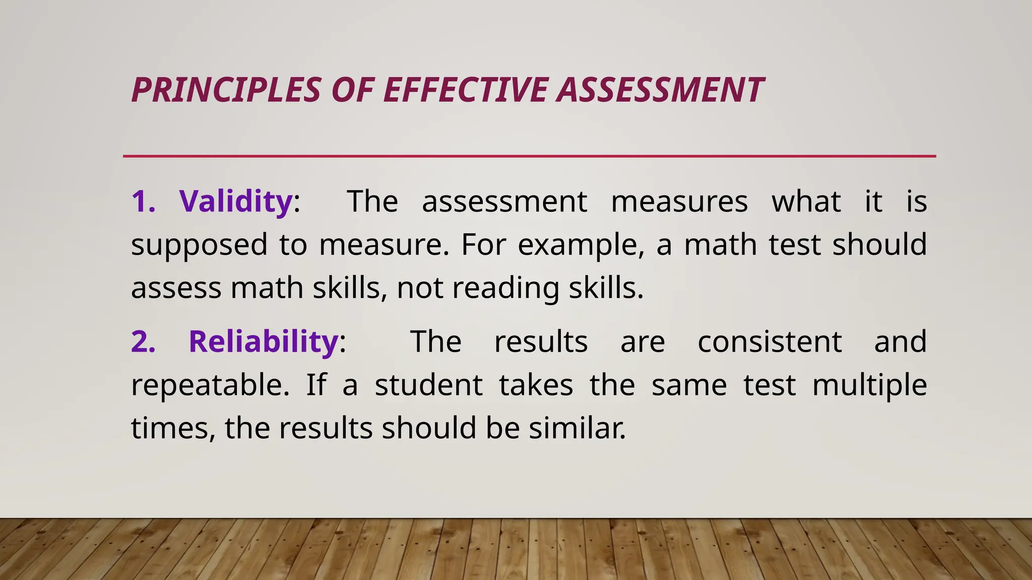Principles of effective class room assessment.pptx