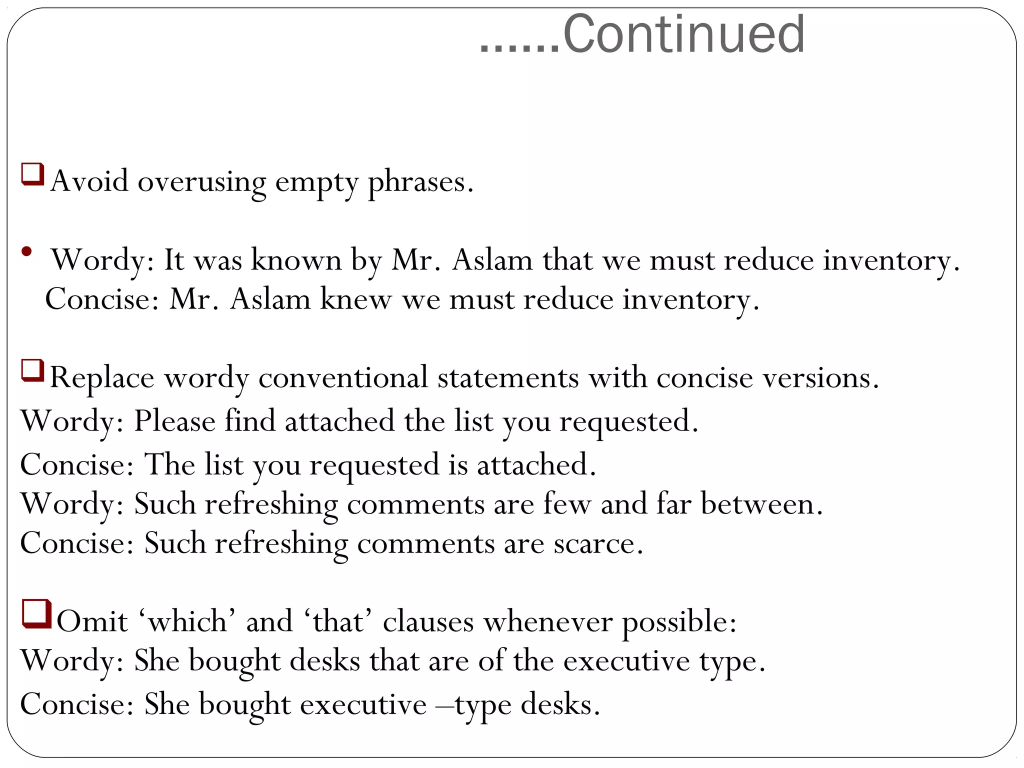 Principles of effective communication | PPT