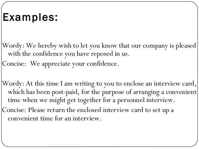 Principles of effective communication