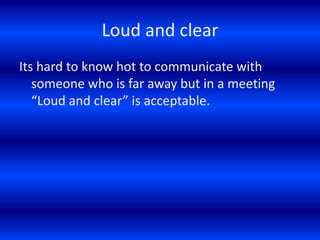 Principles of effective communication game | PPTX