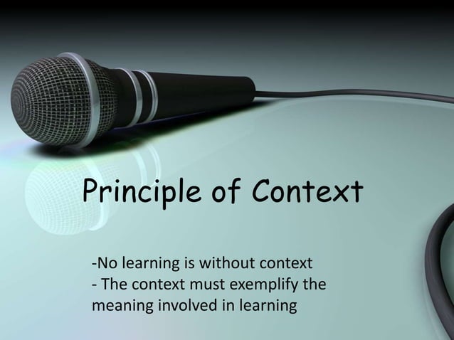 Principles of effective instruction | PPTX