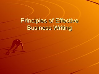 Principles of effective writing | PPT
