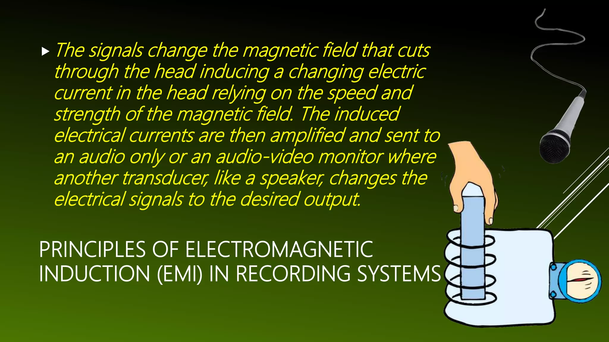 Principles of electromagnetic induction (emi) in | PPTX