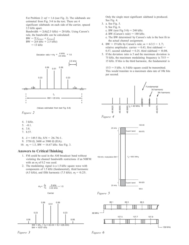 Principles of electronic communication systems 4th edition frenzel solutions manual | PDF