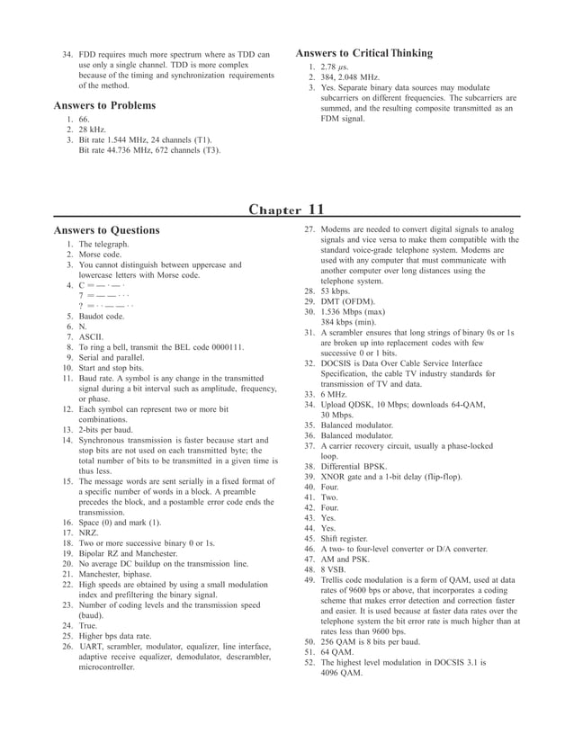 Principles of electronic communication systems 4th edition frenzel solutions manual | PDF