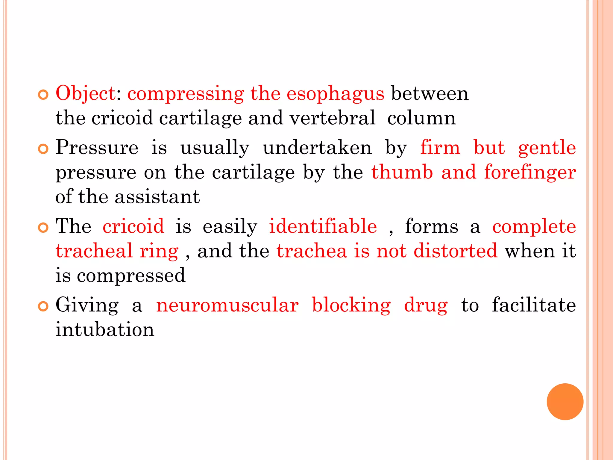 Principles of emergency anesthesia | PDF