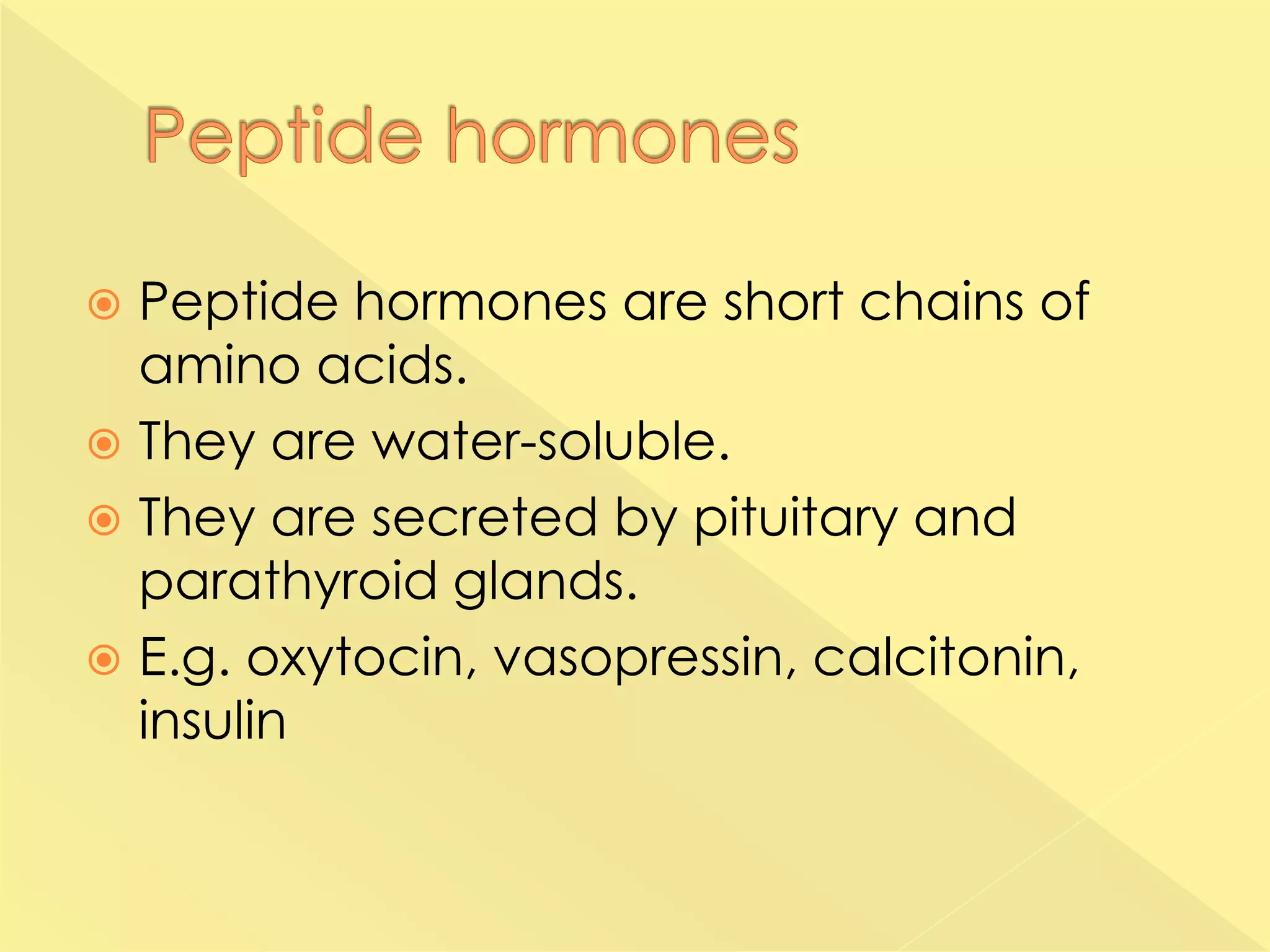 Principles of endocrine regulation | PPTX