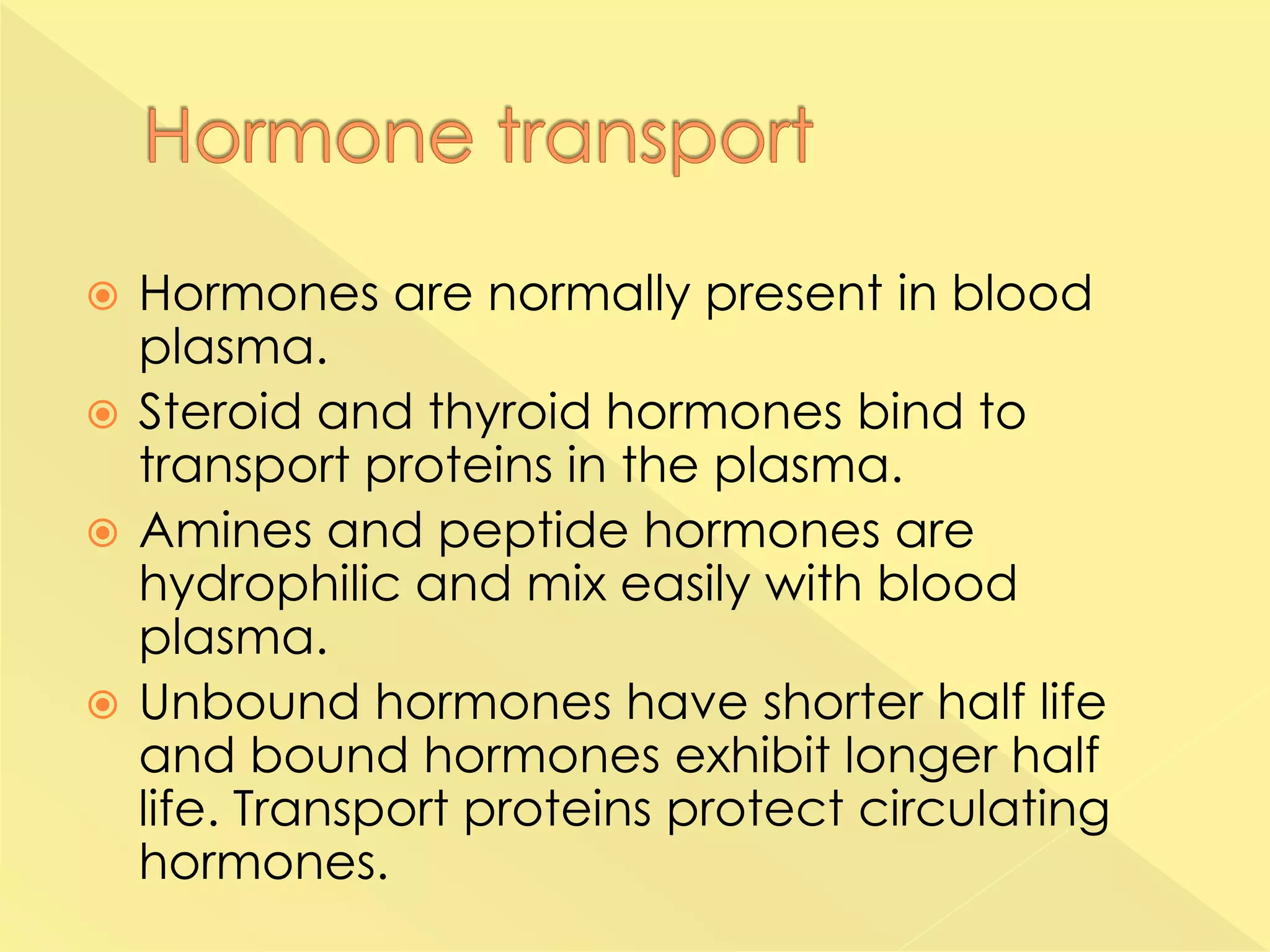 Principles of endocrine regulation | PPTX