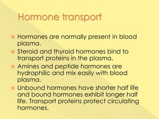 Principles of endocrine regulation | PPTX