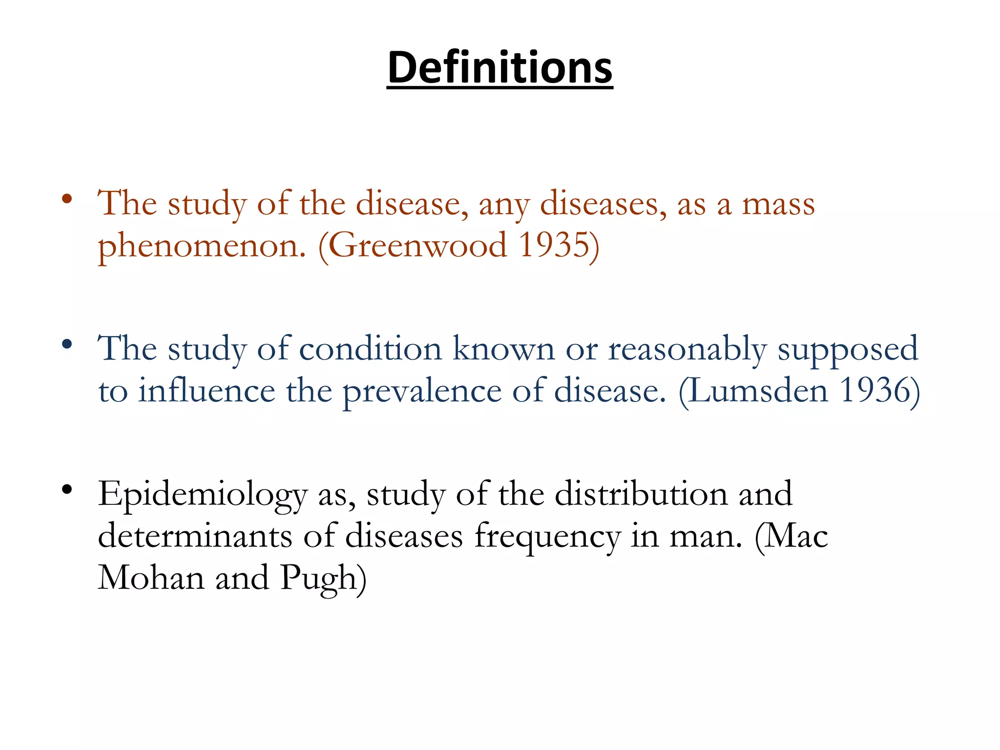 Principles of epidemiology | PPT | Infectious Diseases | Diseases and ...