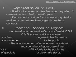 Principles of ethics and code of professional conduct | PPT