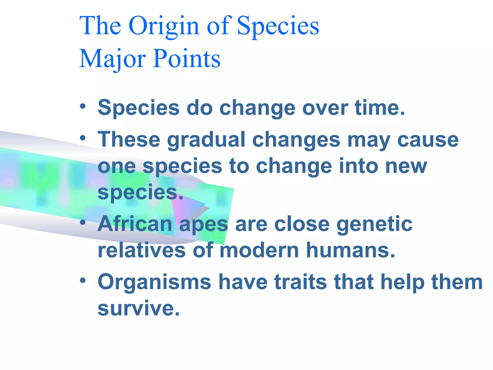 Principles of evolution | PPT