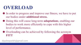 Principles of exercise training | PDF