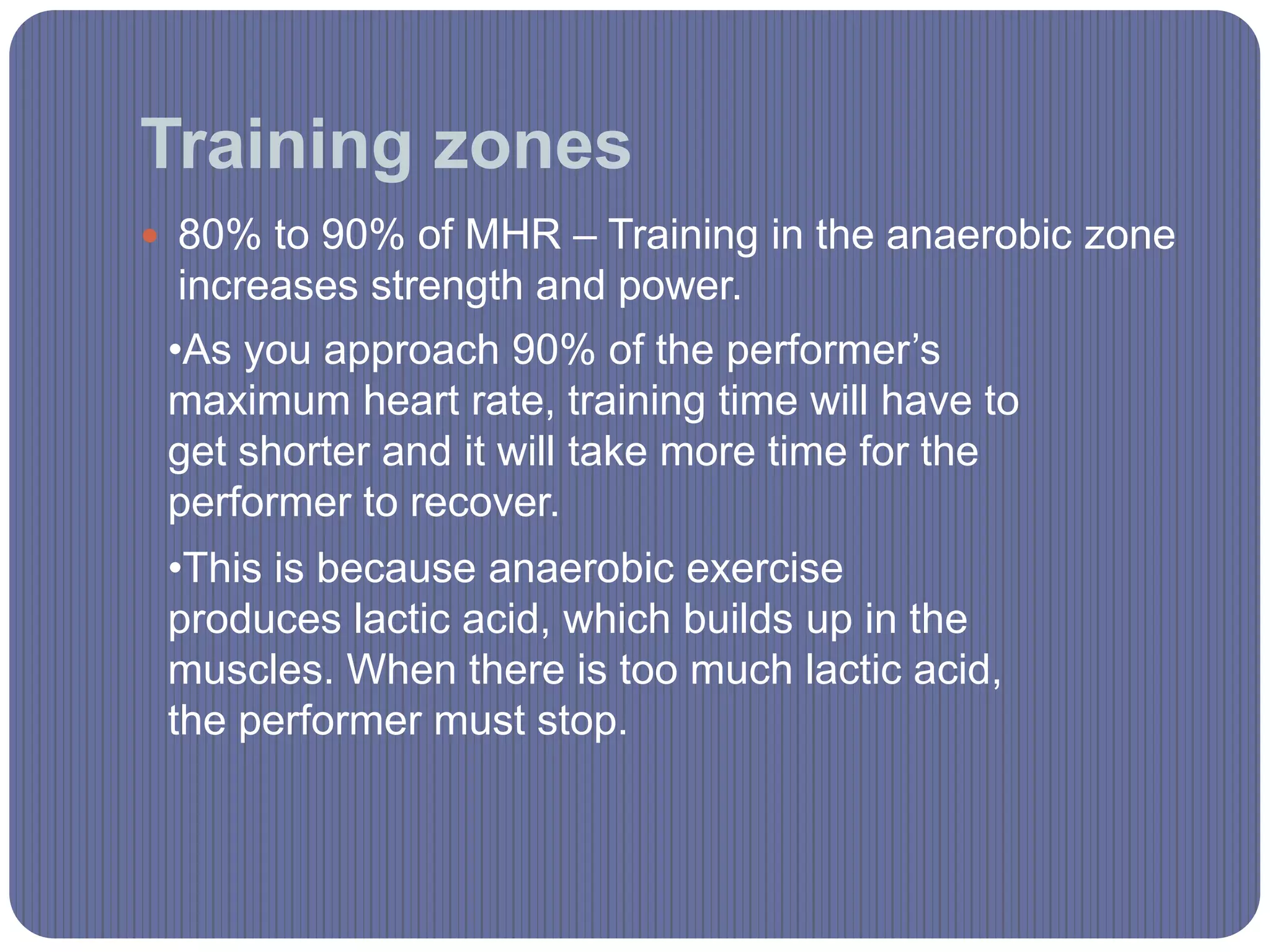 Principles of exercise training and application | PPTX