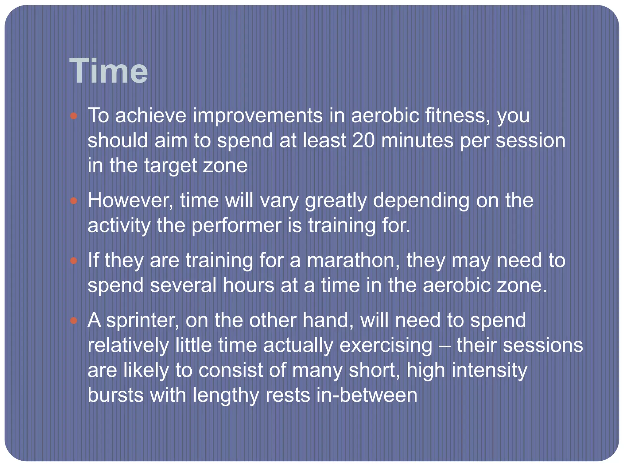 Principles of exercise training and application | PPTX