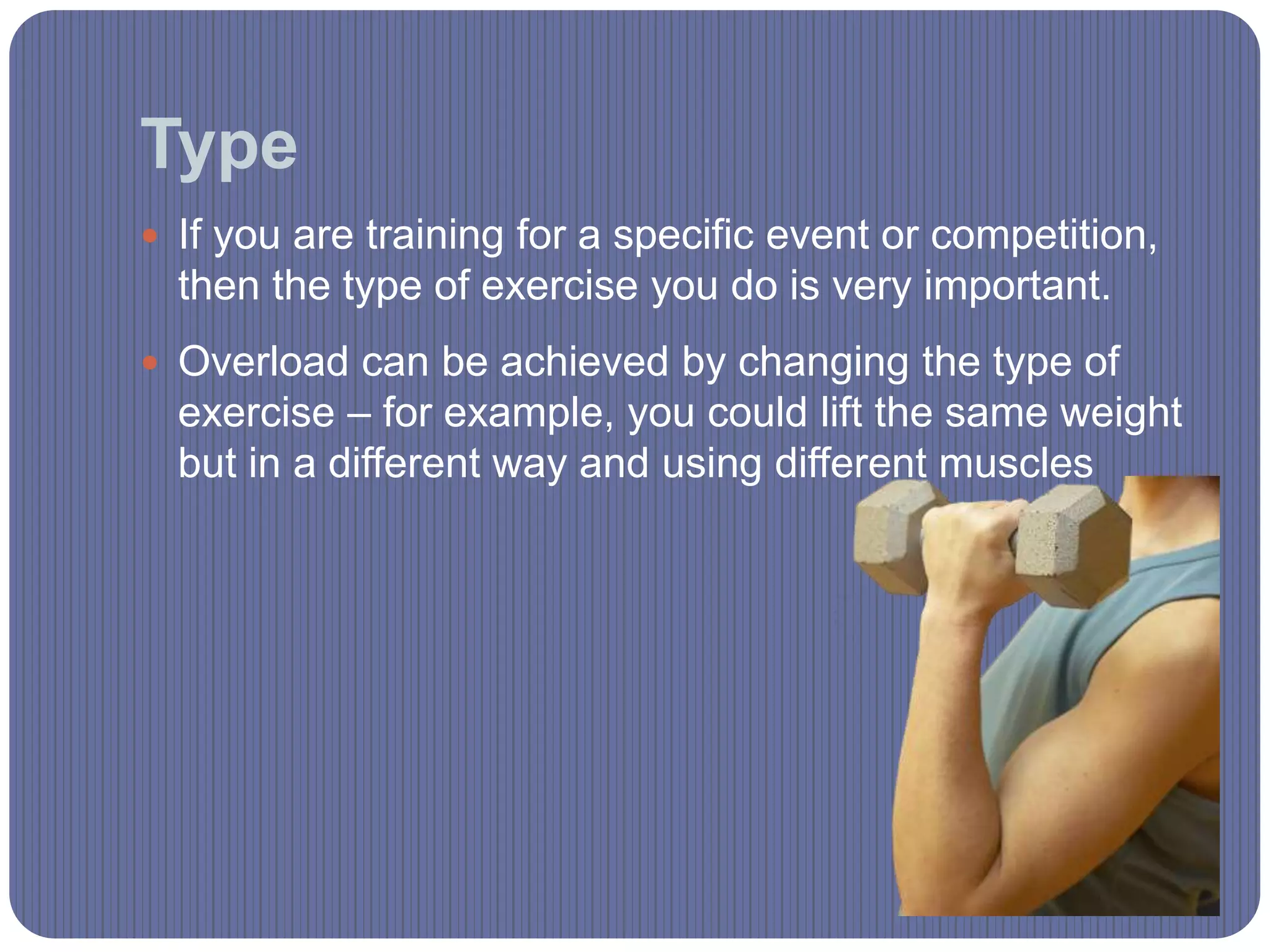 Principles of exercise training and application | PPTX