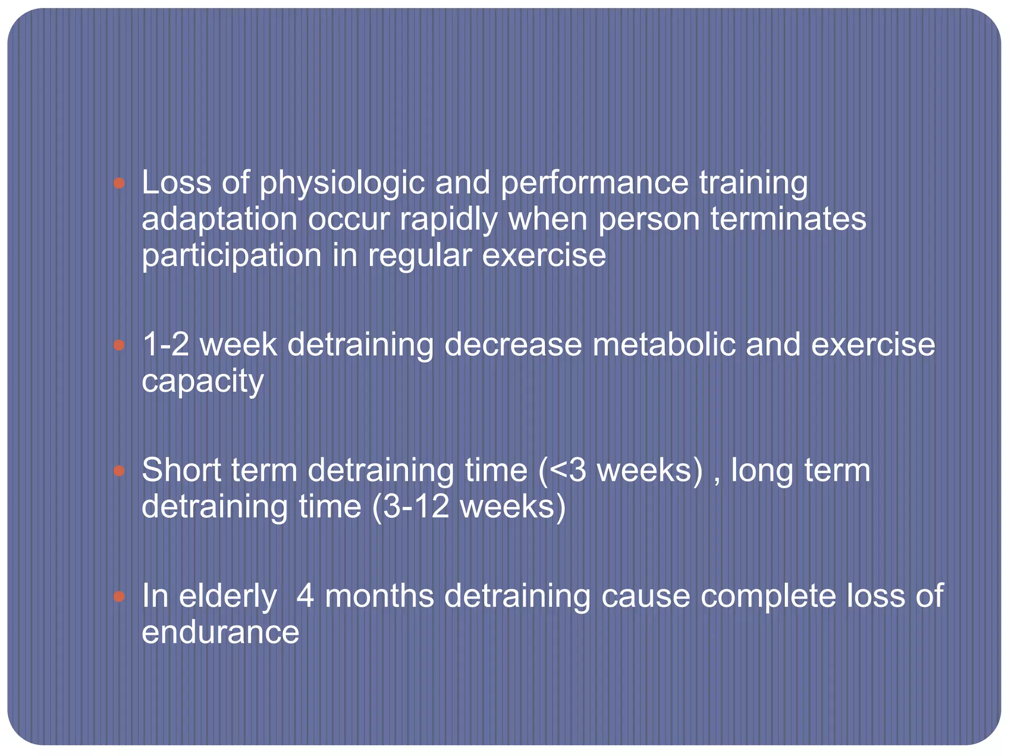 Principles of exercise training and application | PPTX