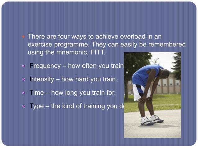 Principles of exercise training and application | PPTX | Heart and ...