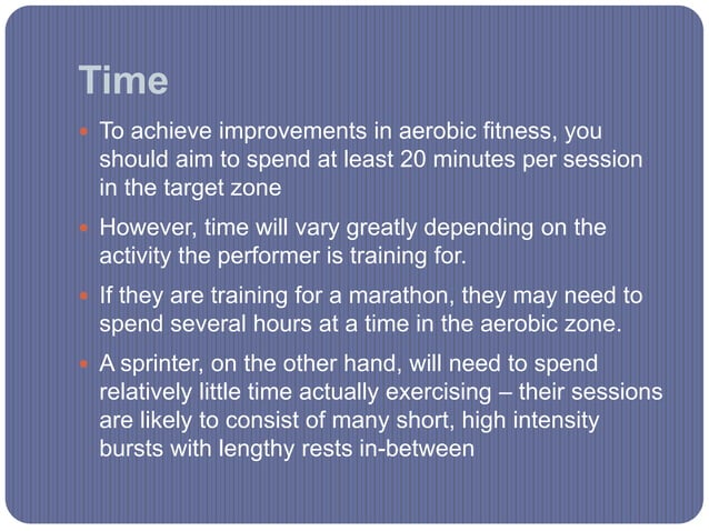 Principles of exercise training and application | PPTX | Heart and ...