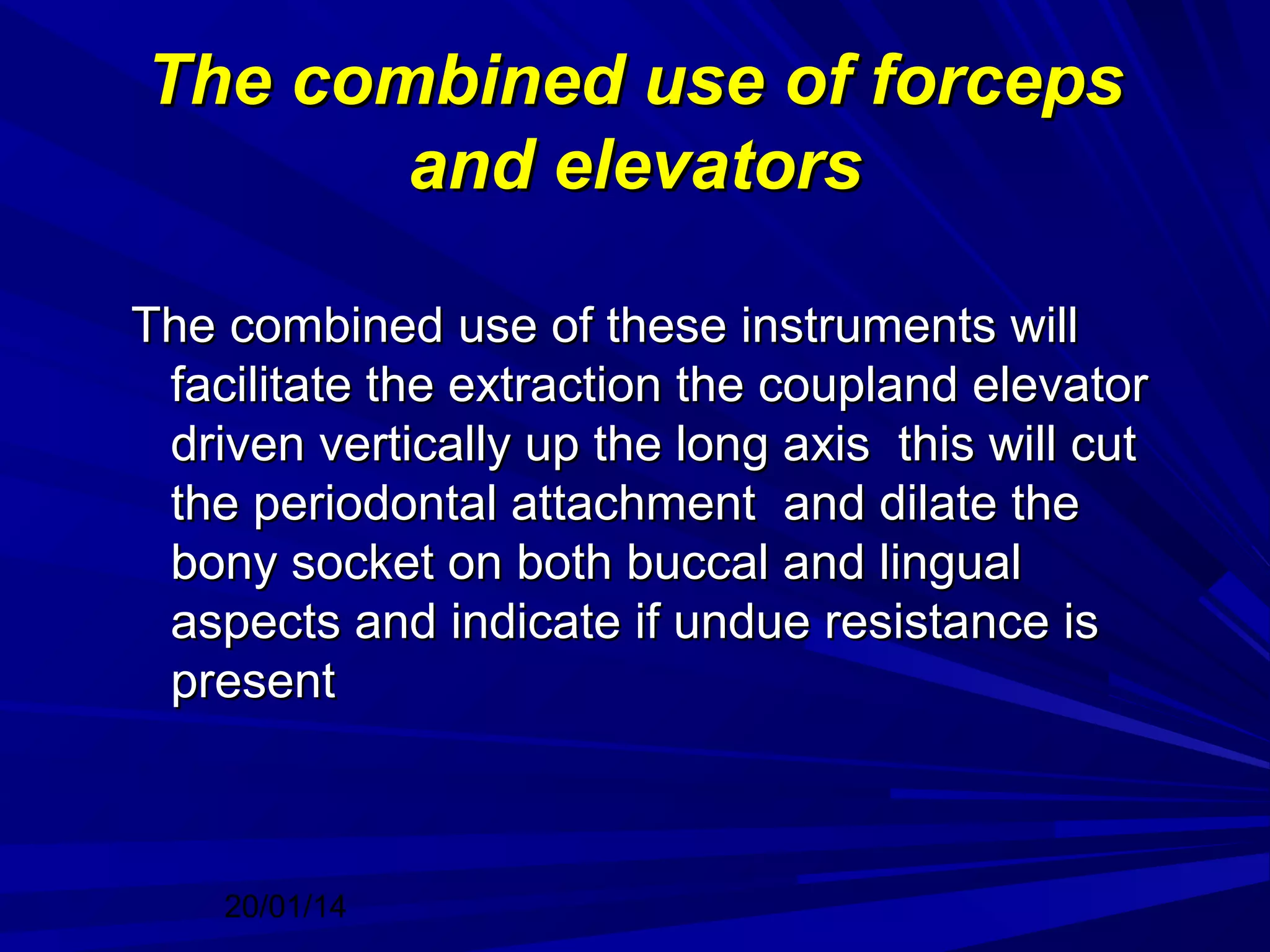 Principles of Exodontia | PPT