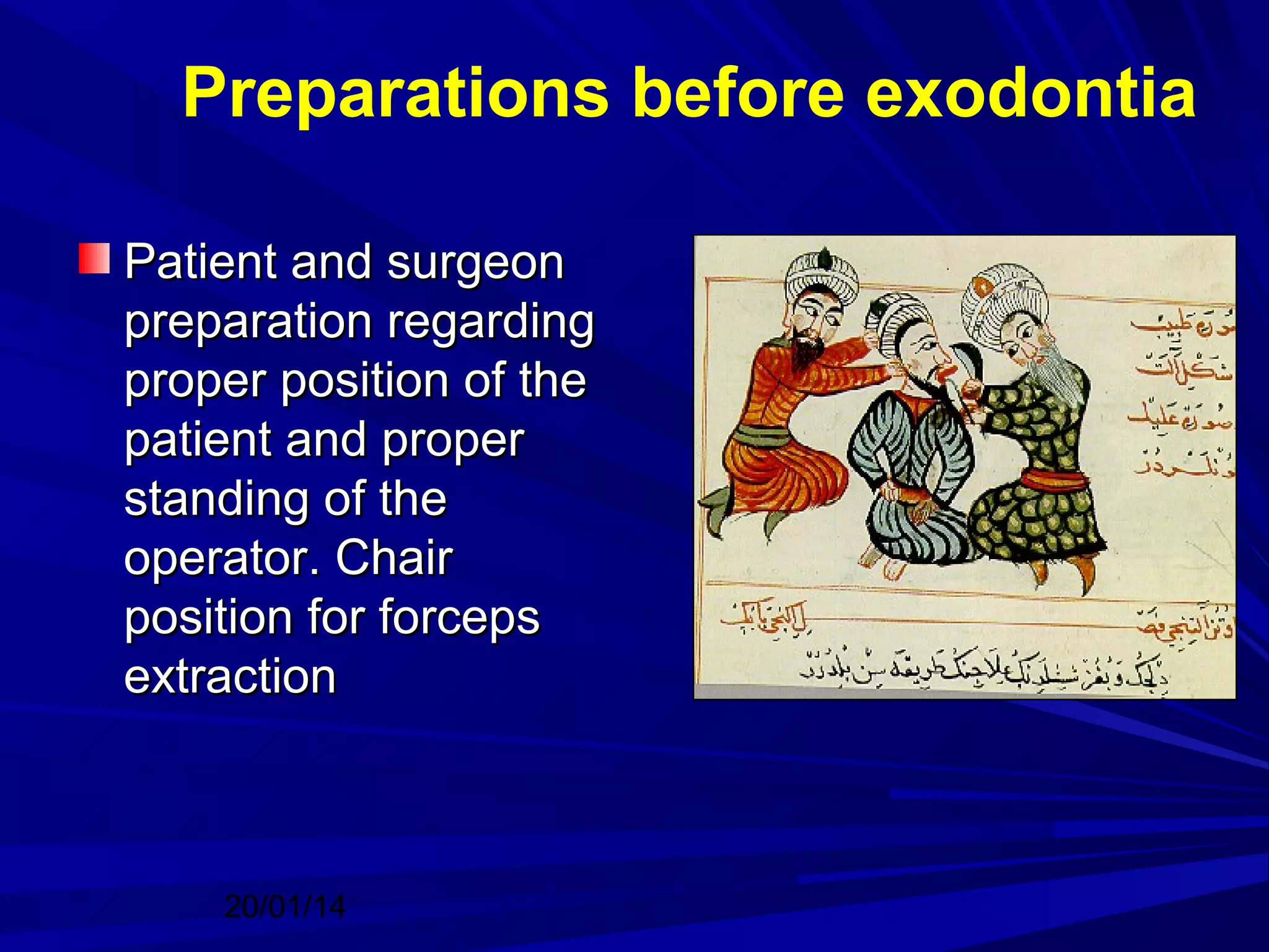 Principles of Exodontia | PPT