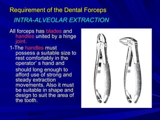 Principles of Exodontia | PPT