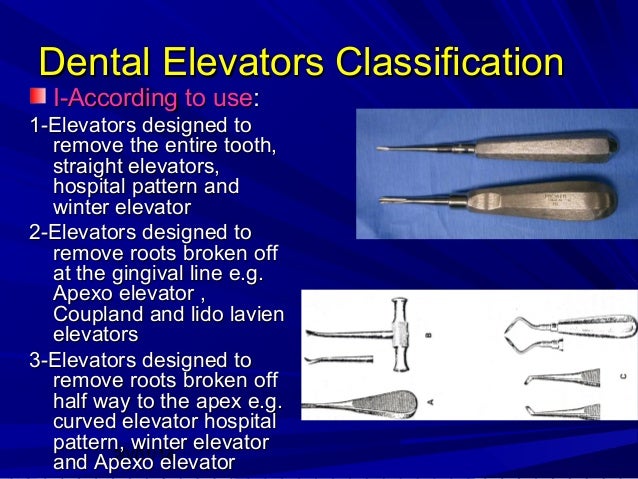 Principles of Exodontia