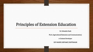Principles of extension | PPTX
