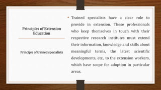 Principles of extension | PPTX