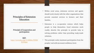 Principles of extension | PPTX