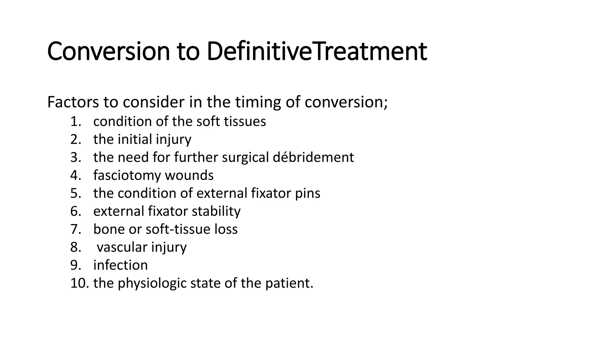 Principles of external fixation | PPTX