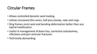 Principles of external fixation | PPTX