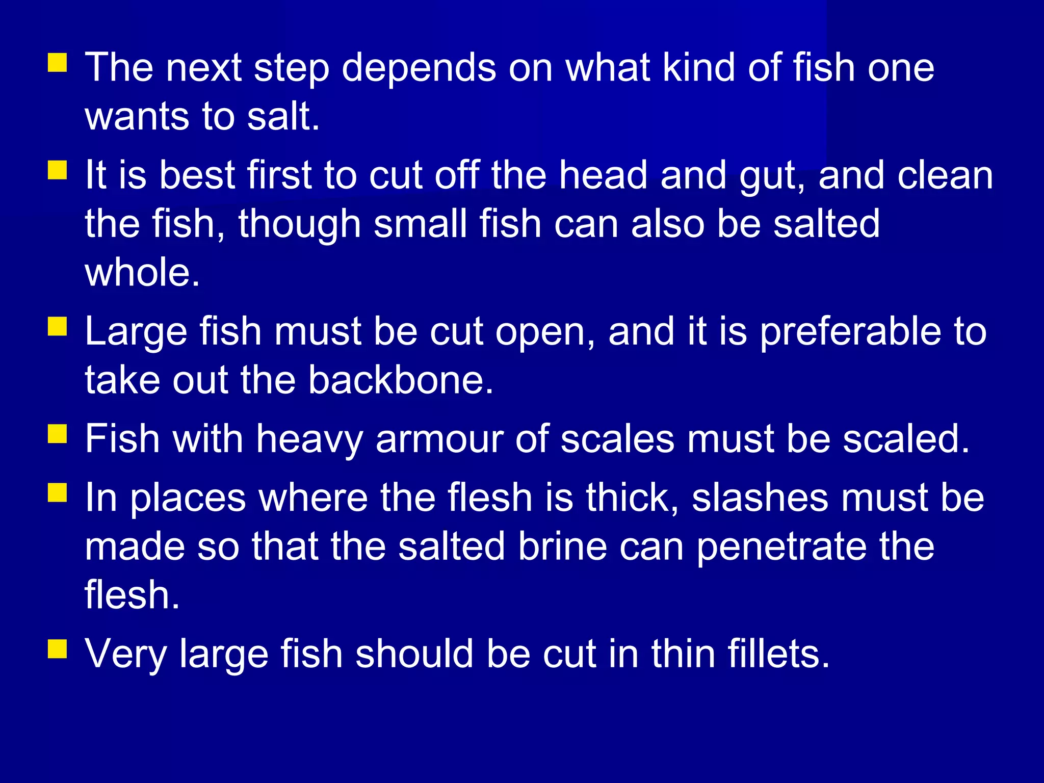 Principles of fish preservation and processing | PPT