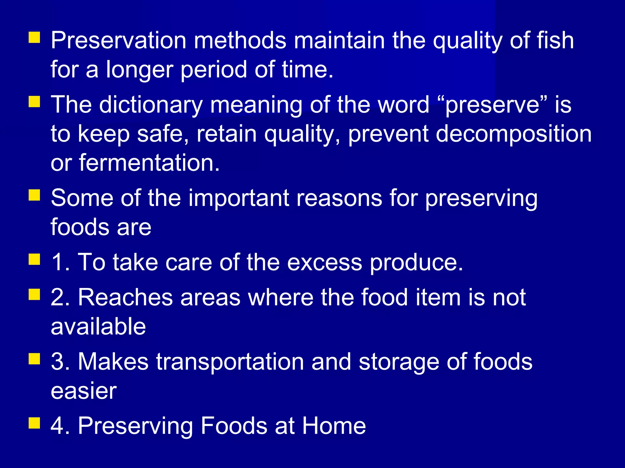 Principles of fish preservation and processing | PPT