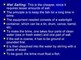 Principles of fish preservation and processing | PPT