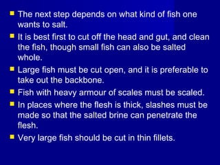 Principles of fish preservation and processing | PPT
