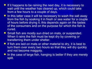 Principles of fish preservation and processing | PPT