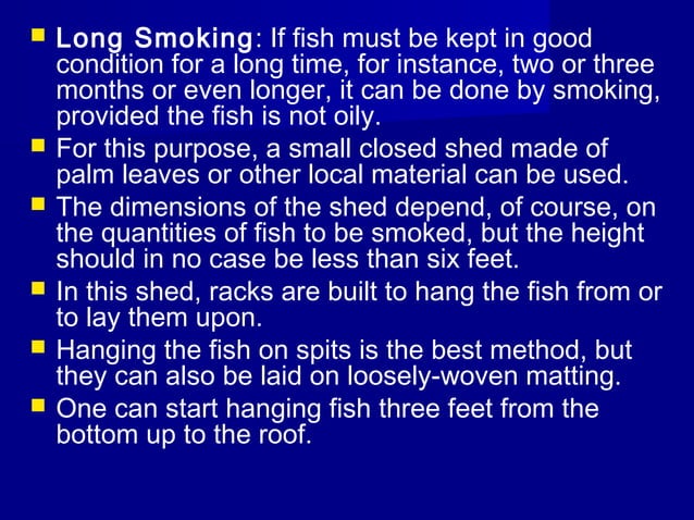 Principles of fish preservation and processing | PPT