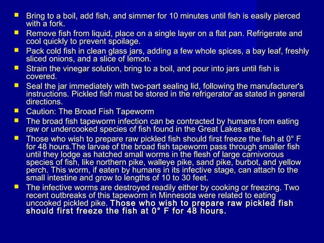 Principles of fish preservation and processing | PPT