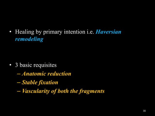 Principles of fixation and osteosynthesis in trauma | PPT