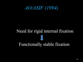 Principles of fixation and osteosynthesis in trauma | PPT