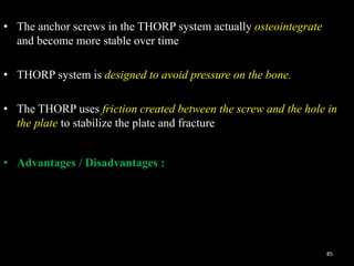 Principles of fixation and osteosynthesis in trauma | PPT