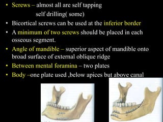 Principles of fixation and osteosynthesis in trauma | PPT