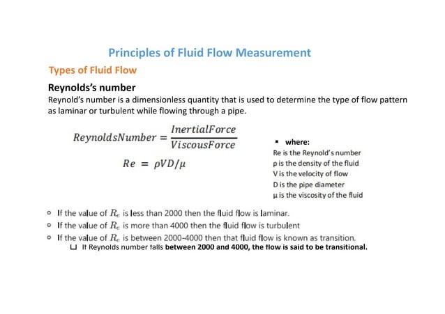 Principles of Fluid Flow Measurement.pdf | Physics | Science